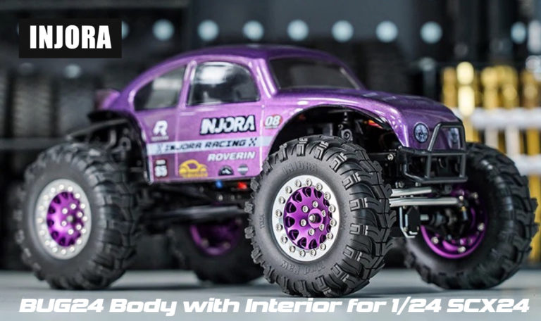 【ボディ】INJORAのバグボディ for AXIAL SCX24 が良い感じでカッコイイ | Rock’n Crawler