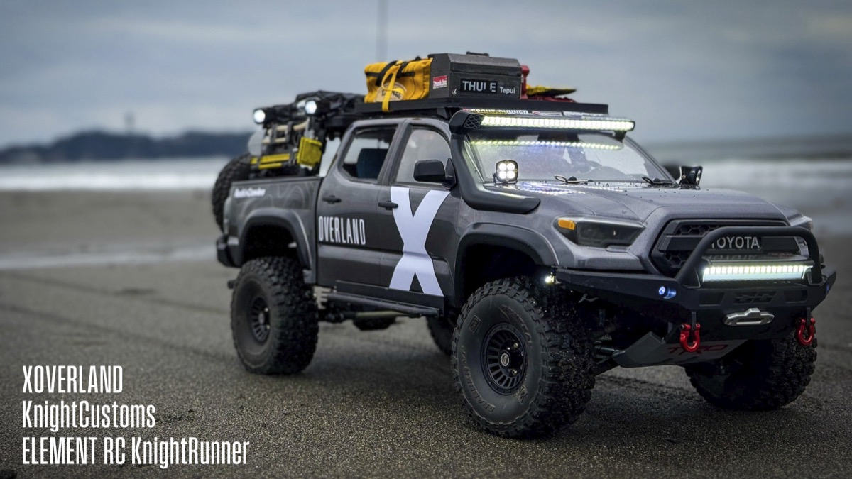 【ELEMENT RC】KnightRunner × Knight Customs | XOVERLANDスタイル | Rock’n Crawler