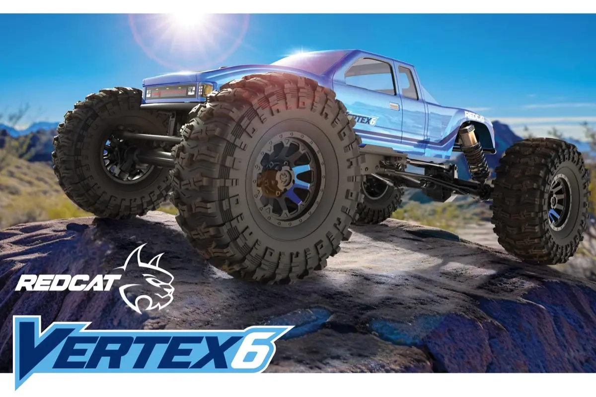 【新製品】Redcat Vertex-6 | ビッグな1/6スケール RCクローラー | Rock’n Crawler