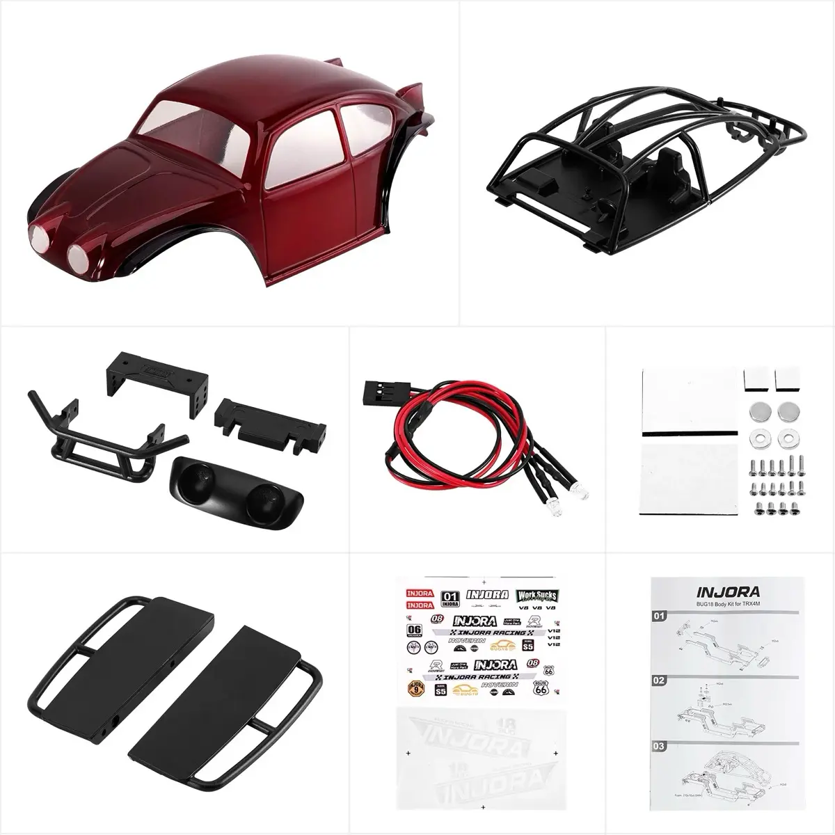 【ボディ】INJORAのBUG18 ボディがカッコイイぞ。 | Rock’n Crawler